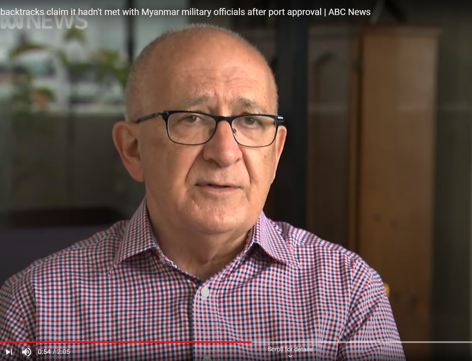 Chris Sidoti speaks to ABC News - Special Advisory Council for Myanmar